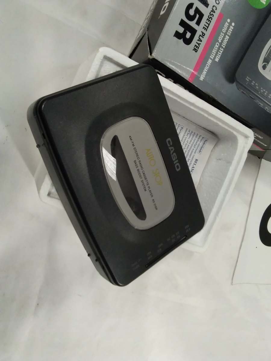 lot 048 Casio radio cassette player – Hill's Trading Company Ltd